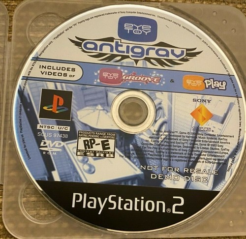 Eye Toy Antigrav Demo Disc Only (Sony PlayStation PS2 ) Not For Resale ...