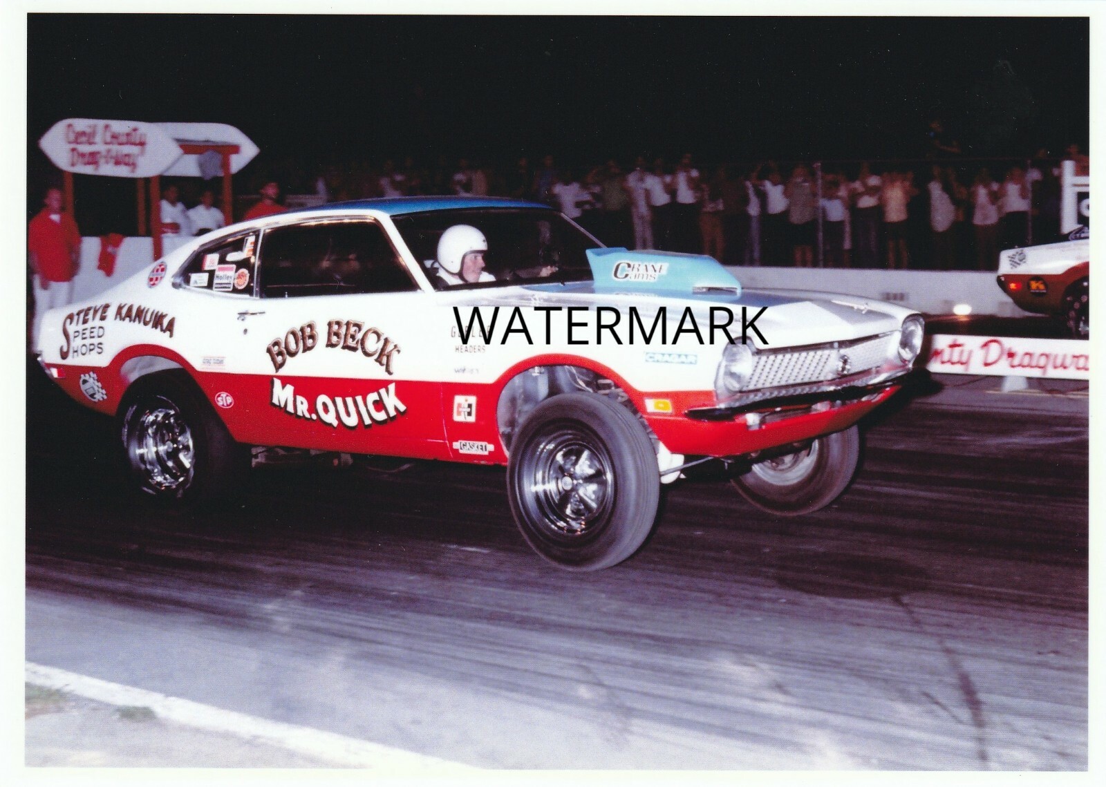 1970's Drag Racing-Bob Beck's "MR. QUICK" vs Sam Auxier-1970 427 SOHC ...