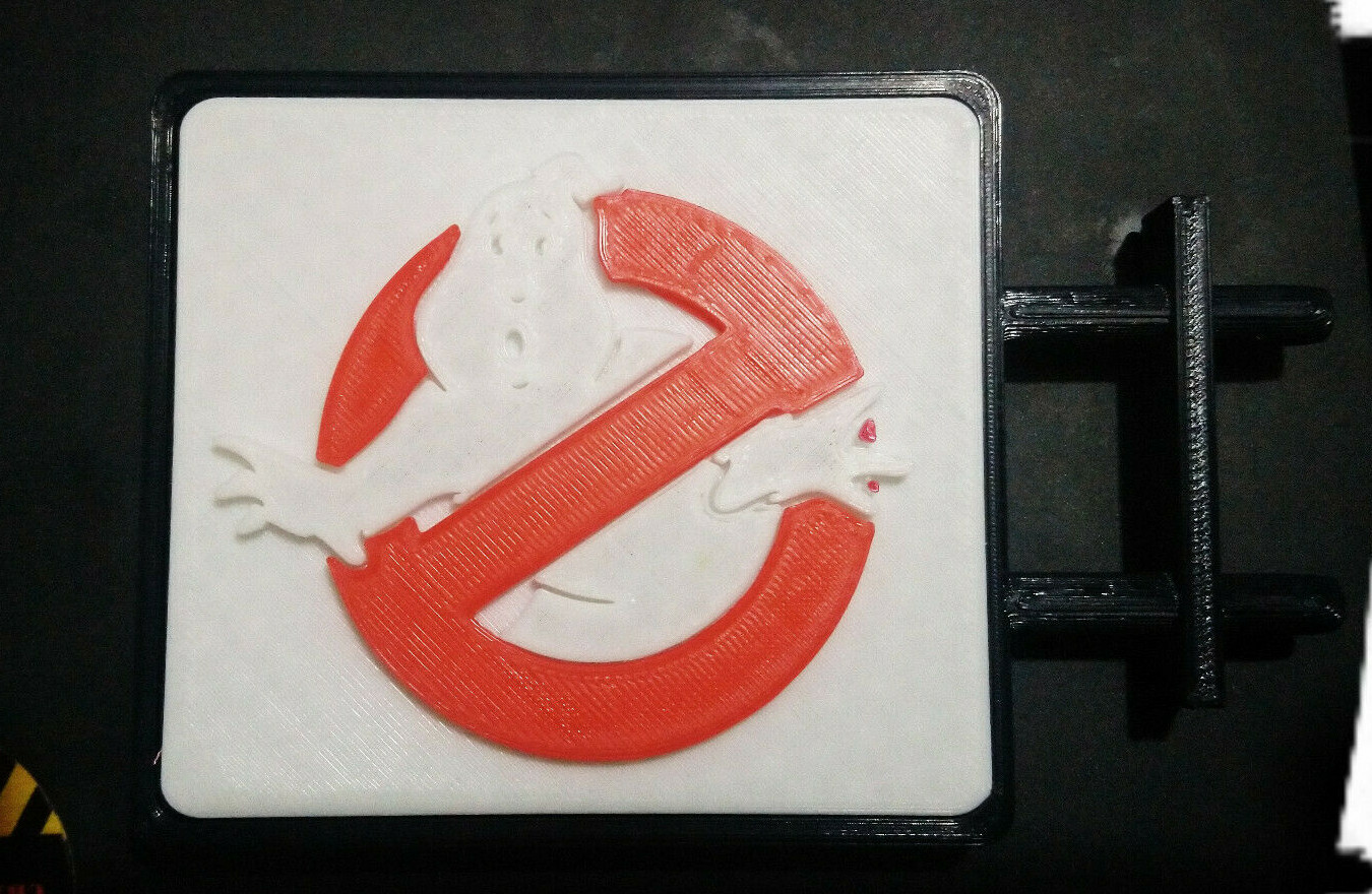 Kenner The Real Ghostbusters Firehouse Sign - Custom 3D Printed | eBay