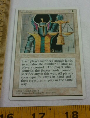 Balance 1995 Magic the Gathering MTG CCG 4th ed | eBay