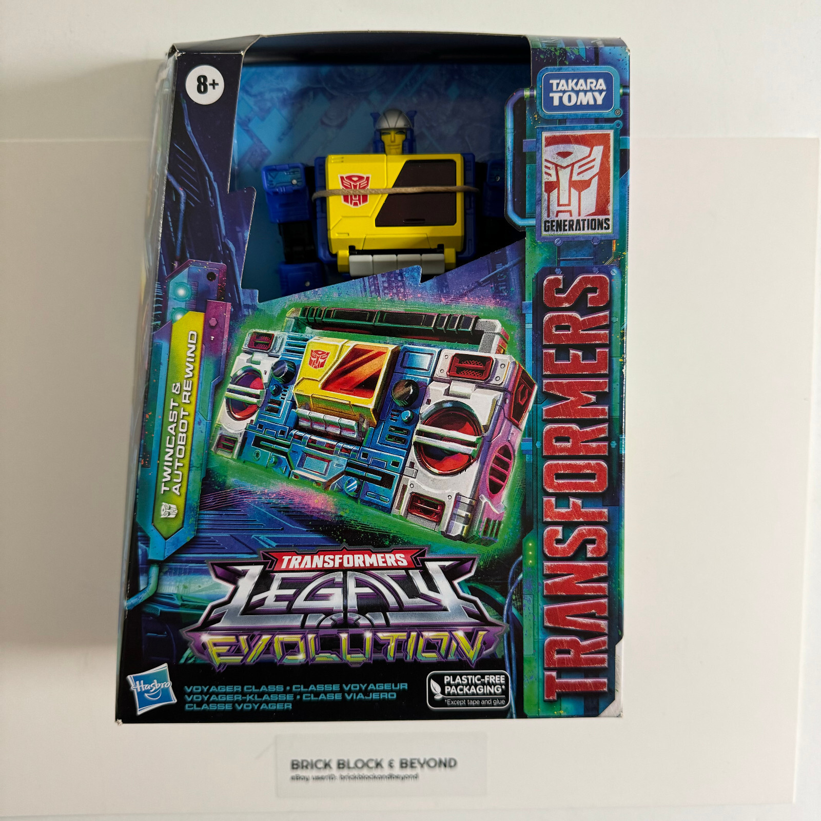 Hasbro Transformers Legacy Evolution Voyager Class Twincast & Rewind New Sealed | eBay
