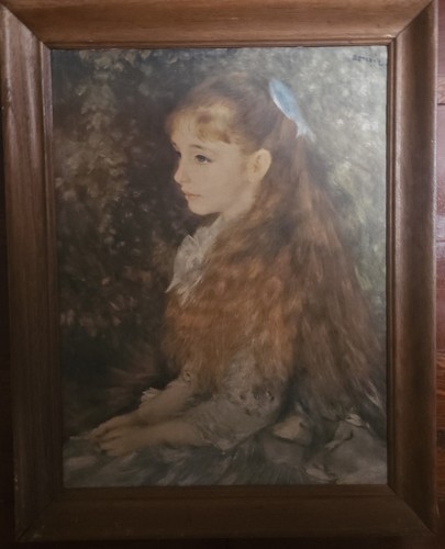 "Little Irene", A Renoir Giclee Print Framed 24Hx20L | eBay