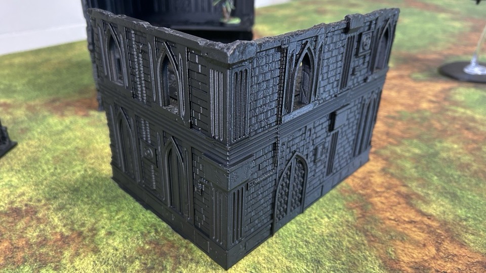 Tabletop Terrain: City Ruins: Warhammer 40K/Fantasy/Trench Crusade: 11 ...