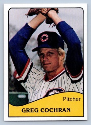 Greg Cochran 1979 TCMA Columbus Clippers Minor League Baseball Card | eBay