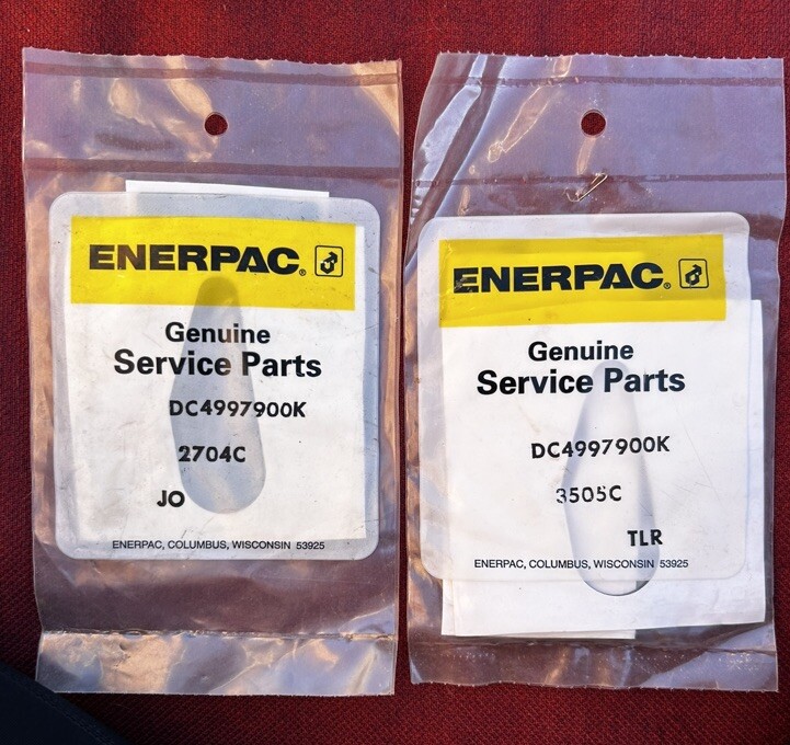 ENERPAC, DC4997900K, TURBO II COVER GASKET KIT, OEM Repair Part. Bundle ...