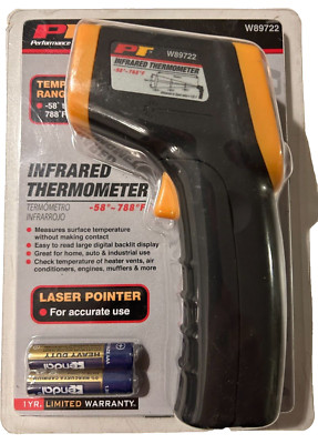 PT Performance Tool -58*F to 788*F Infrared Thermometer W89722 NEW ...