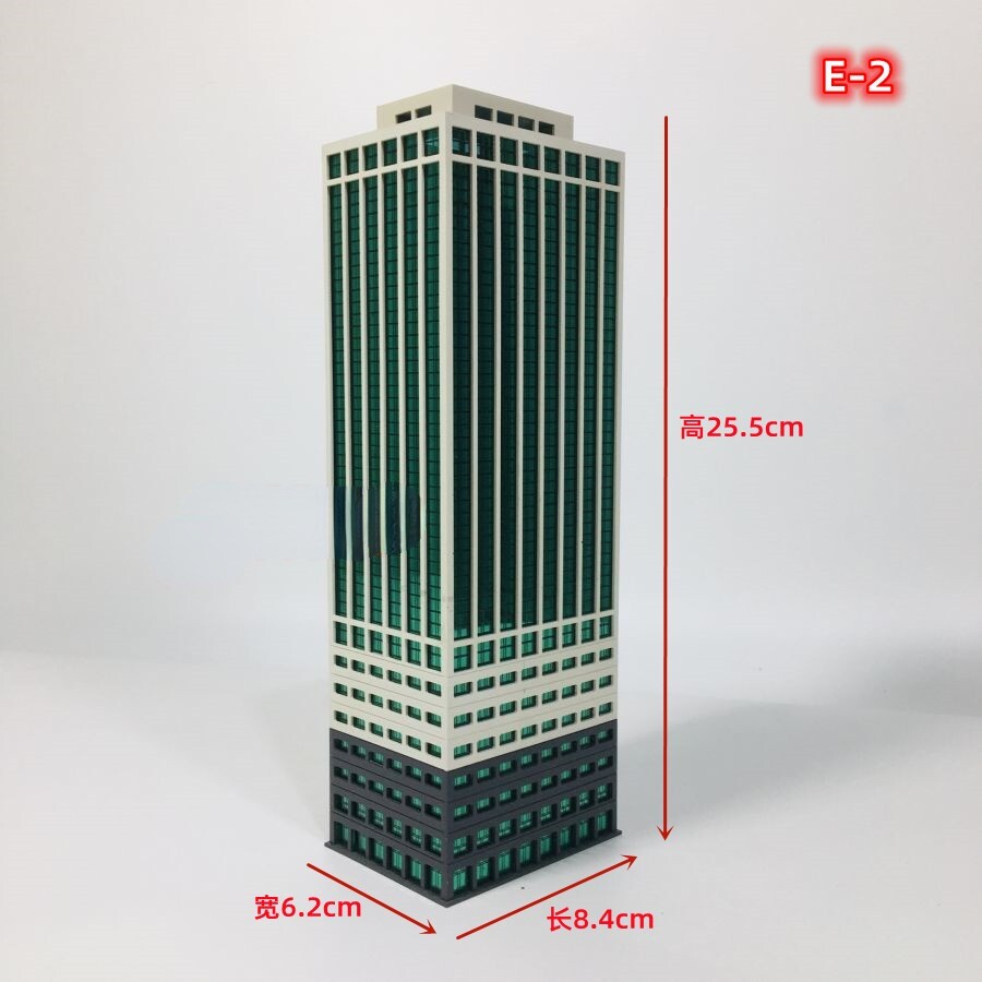 1:300 Diorama Building Model High-rise Skyscraper Scene Architectural ...