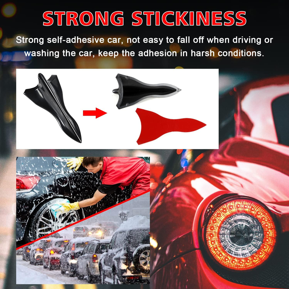 Ouzorp 10Pcs Air Vortex Generator Diffuser Shark Fin Set Kit Compatible ...