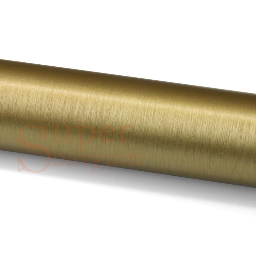 Brushed Metallic Gold Car Vinyl Wrap Car Vinyl Sticker Decals Vinyl ...