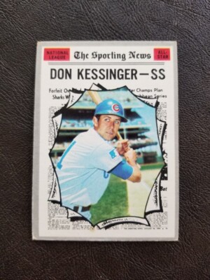 DON KESSINGER 1970 TOPPS BASEBALL CARD #456 CHICAGO CUBS | eBay