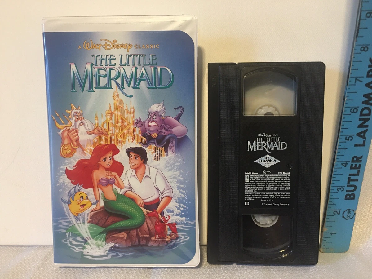 The Little Mermaid Vhs 1990