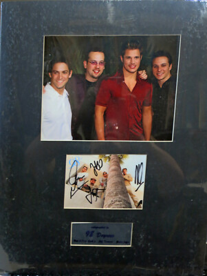 98 DEGREES * NICK LACHEY DREW LACHEY JEFF TIMMONS JUSTIN JEFFE ...