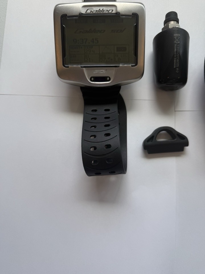 Scubapro Galileo Sol Dive Computer with transmitter Wrist Computer | eBay