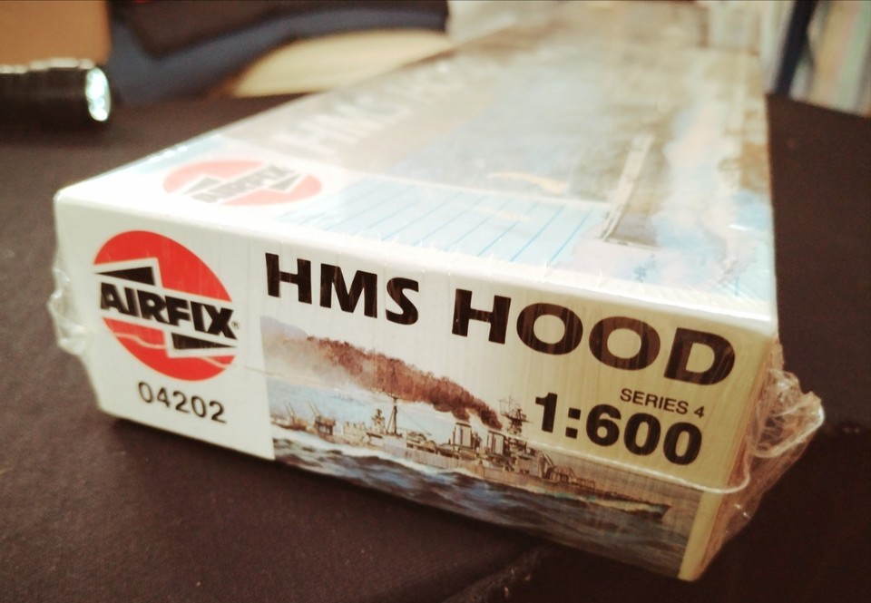 Airfix HMS Hood 1:600 Model Kit (04202) Series 4 – Sealed, Vintage ...