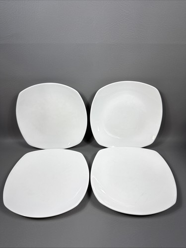 Studio TU Tabletops Unlimited Quattro Bone China Set of 4 Salad plates ...