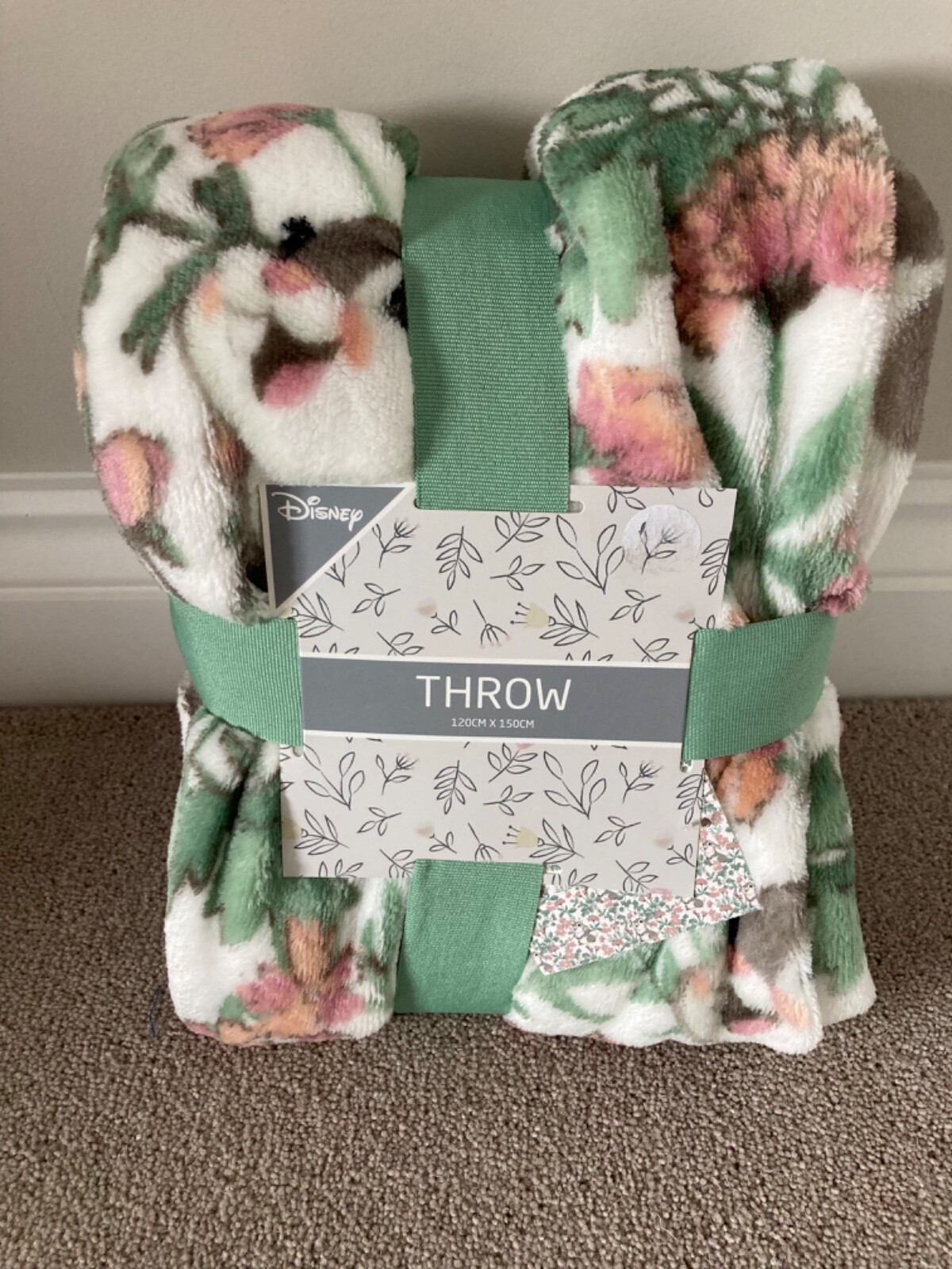 Primark Blanket/Throw Home Soft Fleece Disney Character Mickey Mouse ...