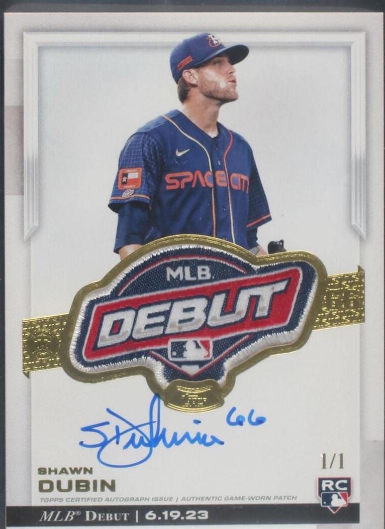 2024 Topps Chrome Update Series - Mlb Debut Patch Autographs Shawn ...