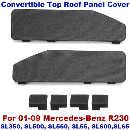 For Mercedes R230 Convertible Top Flap Trim Roof Panel Cover SL500 ...