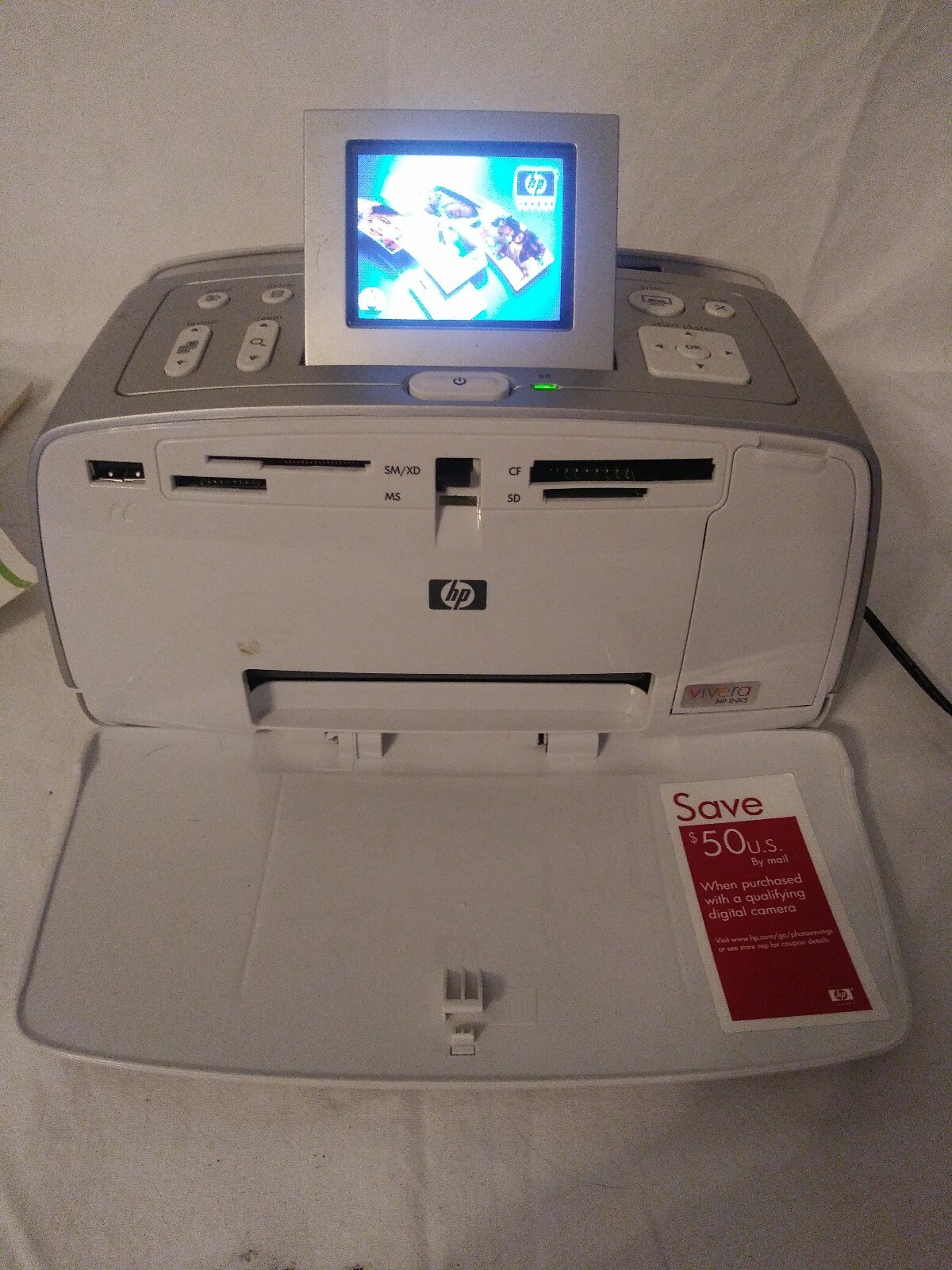 HP Photosmart 385 Digital Photo Inkjet Printer Q6387A | eBay
