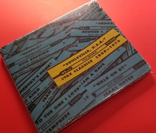 NEW SEALED CD 2008 SOULSVILLE USA VARIOUS ARTISTS STAX CLASSICS 65-73 ...