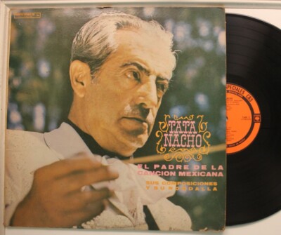 Tata Nacho Mexican Import Lp El Padre De La Cancion Mexicana On Cbs ...