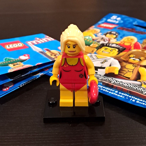2010 Lego – Minifigures – Series 2 – Lifeguard Female #8 | eBay