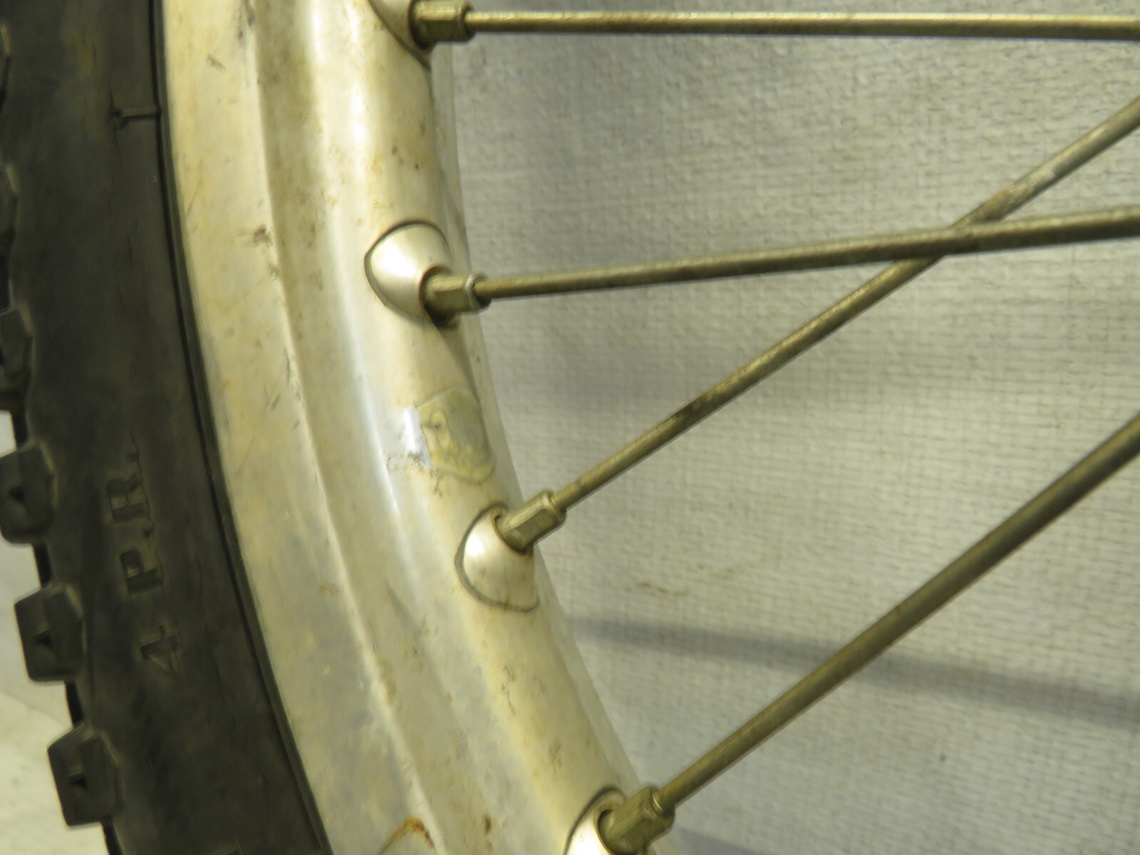 1974 SUZUKI EXACTA TRIALS RL250 OEM 21" FRONT WHEEL ASSEMBLY | eBay