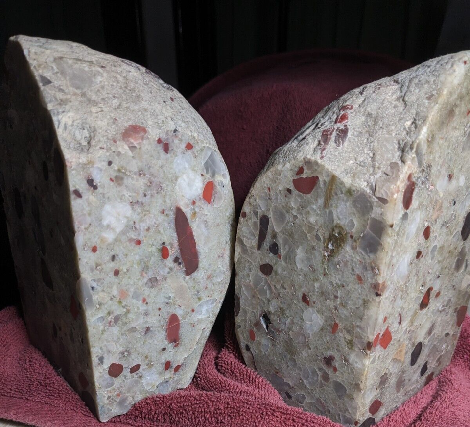 13+ lbs Michigan Pudding Stone Puddingstone Conglomerate Lapidary Rough ...