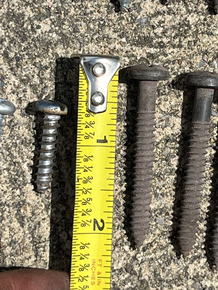 1940’s 50’s 60’s Arm Rest Screw lot Assorted 30/pc OEM GM Ford Mopar ...