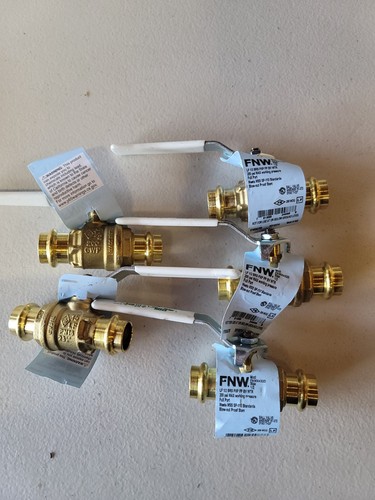 1/2" Full Port LF Brass ProPress Ball Valve FNW 600 CWP 200psi | eBay