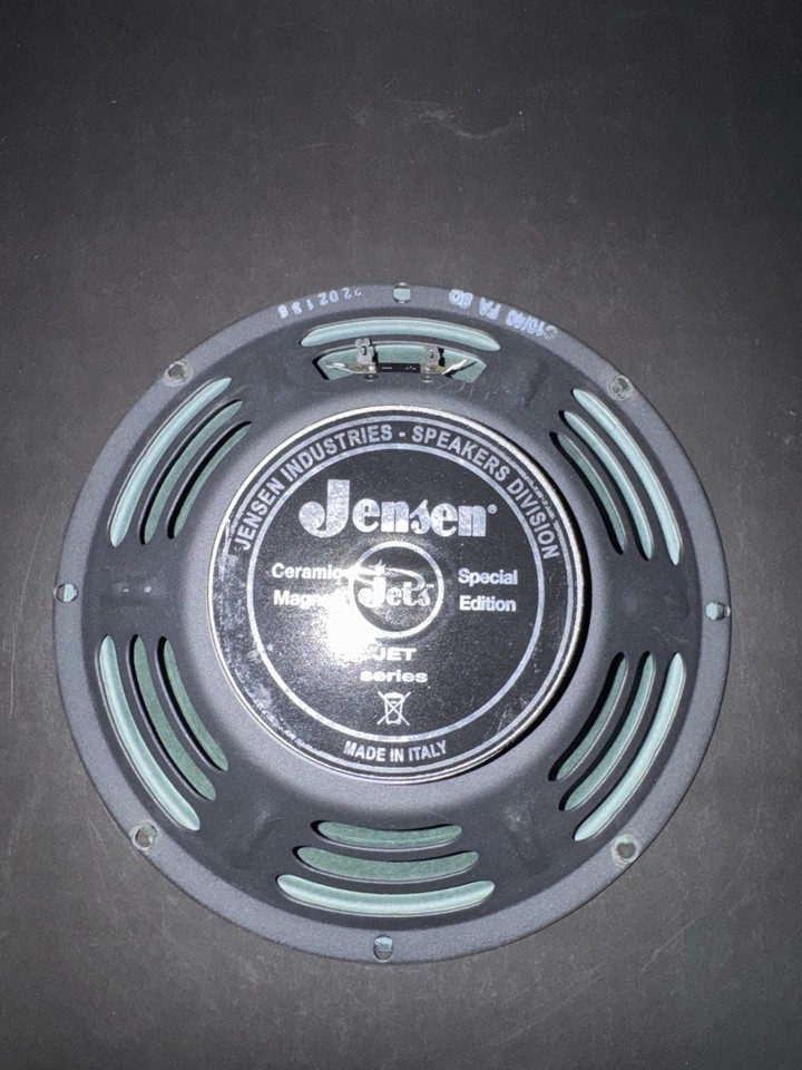 Jensen Jet Series C10/40FA 10-inch Guitar Amplifier Speaker – 40W, 8 ...