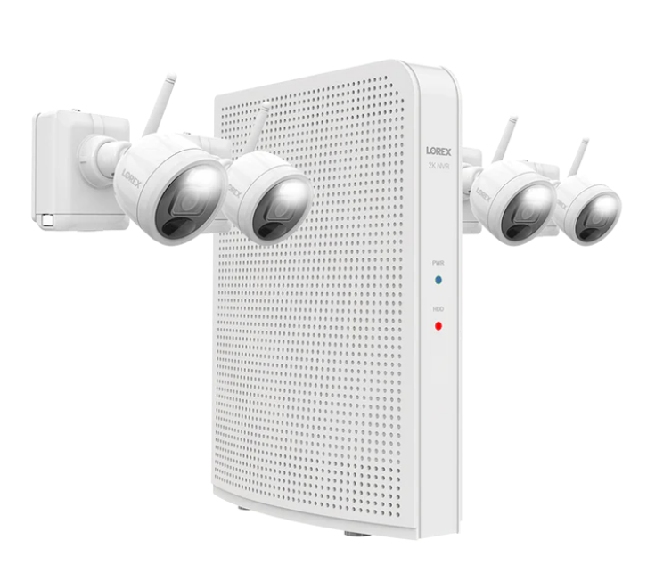 Lorex 2K (8 Cameras and 2 NVRs) Battery-Operated 32GB System | eBay