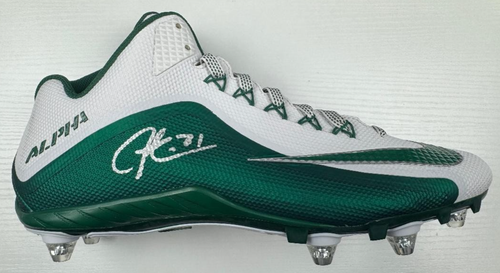 LADAINIAN TOMLINSON SIGNED AUTO CLEAT BECKETT/BAS WITNESSED *SAN DIEGO ...