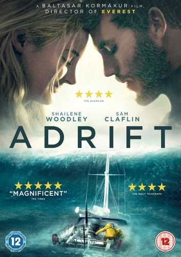 Adrift (DVD) Jeffrey Thomas Elizabeth Hawthorne Grace Palmer Shailene ...
