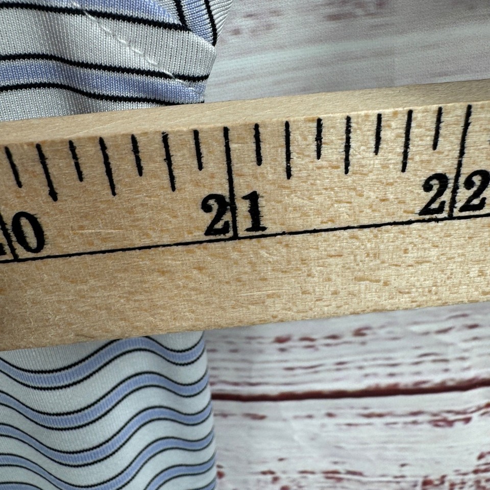 Footjoy Golf Polo Shirt Mens Small Striped Short Sleeve Performance ...