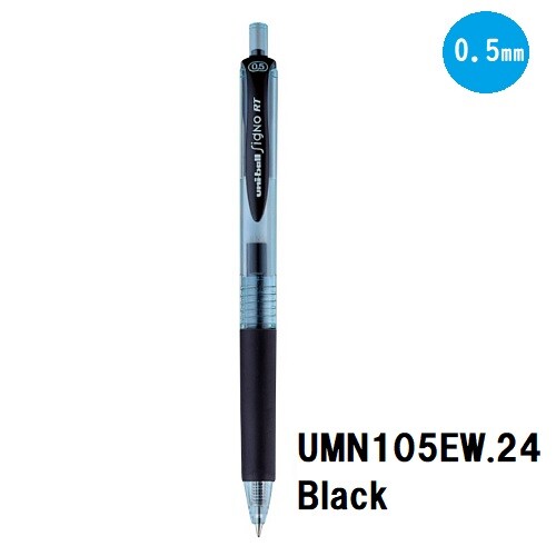 Uni-ball Signo RT Eco Gel Ink Ballpoint Pen 0.5mm UMN-105 EW 3 Colors ...