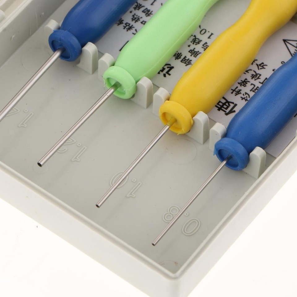 8PCS Stainless Steel Hollow Needles Desoldering Tool Electronic ...