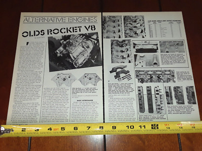 OLDSMOBILE ROCKET V8 ENGINE ORIGINAL 1986 ARTICLE | eBay