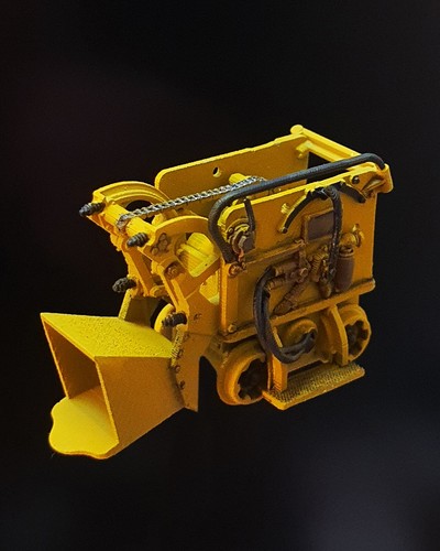 009 Eimco front loader Rocker Shovel narrow gauge wagon stationary ...