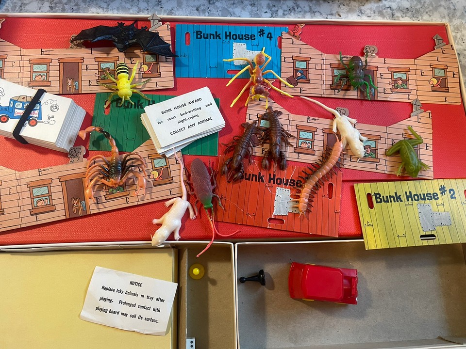 Vintage Allan Sherman's CAMP GRANADA Game 1965 Incomplete -READ | eBay