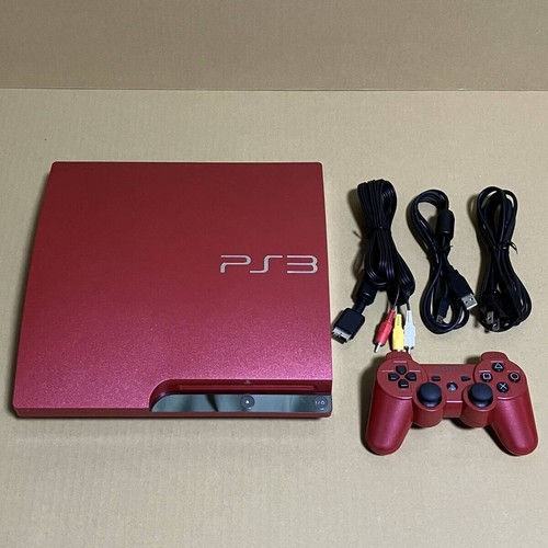 SONY PlayStation 3 PS3 320GB CECH-3000B Scarlet Red Game Console Full ...