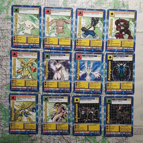 Digimon CCG/TCG Movie * Promo * 12 card set NM/M | eBay