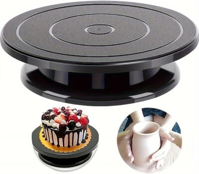 Cake Turntable 11in Rotating Cake Stand Turntable for Cake Cupcake ...