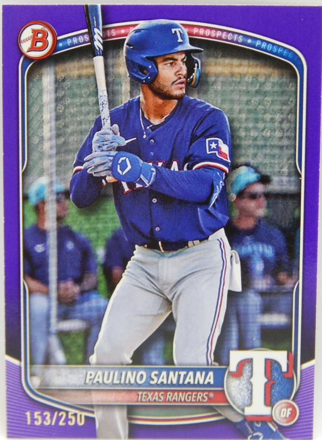 2025 Bowman - Prospects Paulino Santana #BP-72 Purple /250 (RC) for ...