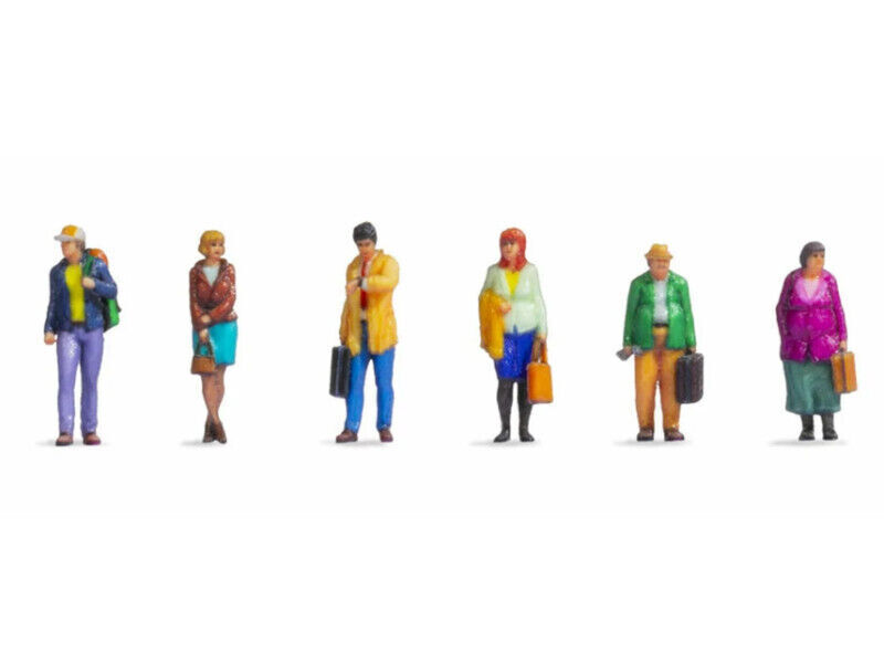35300 Noch Scale N Characters Passengers With Luggage Profi Print 3D 1: ...