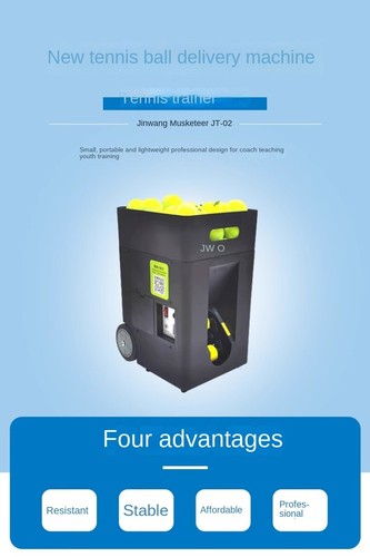 Upgrade Model Portable Tennis Ball Intelligent Automatic Serve and ...