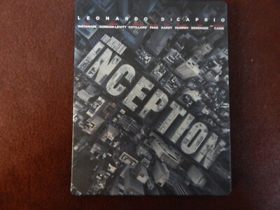 Inception (Blu-ray Disc, 2013) Steelbook limited collectors edition ...