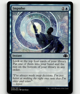 MTG Impulse FOIL Dominaria Remastered Common | eBay