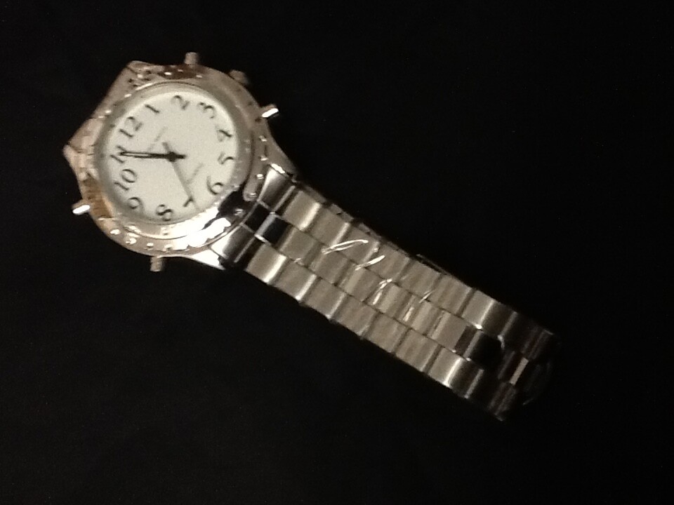 ESPANOL SPANISH Talking Watch Visually Impaired 2 Extra BATTERIES Metal ...
