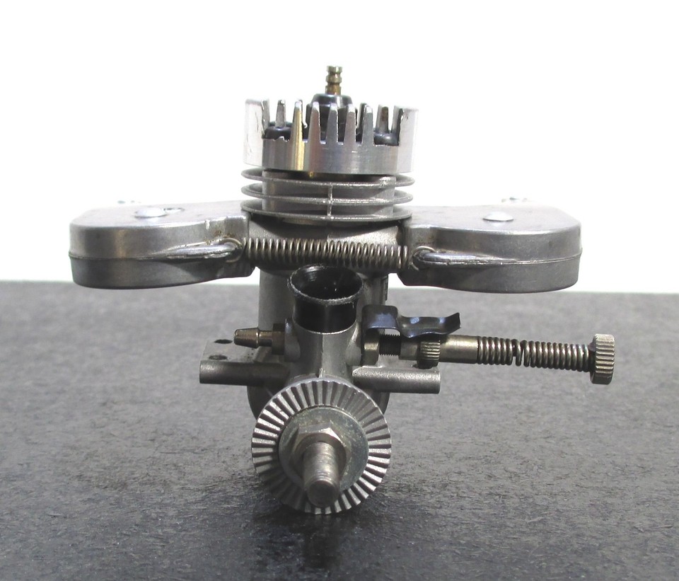FUJI 099 J-II 1.6cc vintage 2 stroke glow engine with wing muffler Used ...